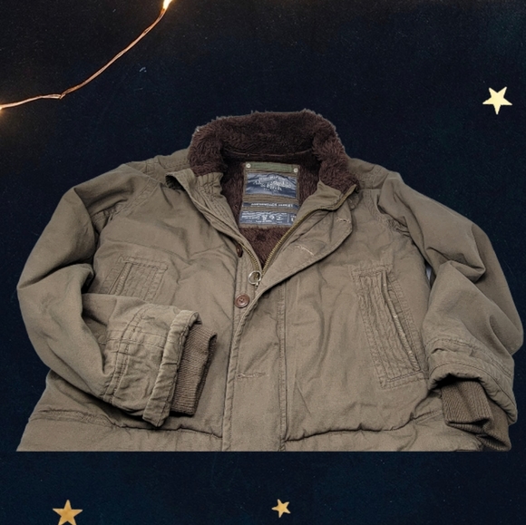 Abercrombie &Fitch | Jackets & Coats | Abercrombie Fitch L Mens Adirondack Military Green Jacket ...